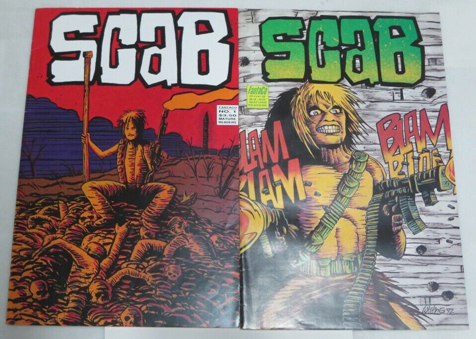Scab (1992 Fantaco) 1-2 (3.50 Cvr) S.Niles/J.Whiting; | Comic Books ...