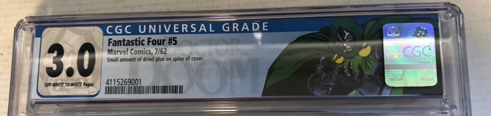 fantastic four 5 CGC 3.0 (1st Appearance & Origin Doctor Doom | Comic ...
