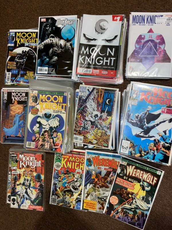 Ultimate Moon Knight Lot - 1-38, 1-60, Werewolf by Night 33, Marvel ...