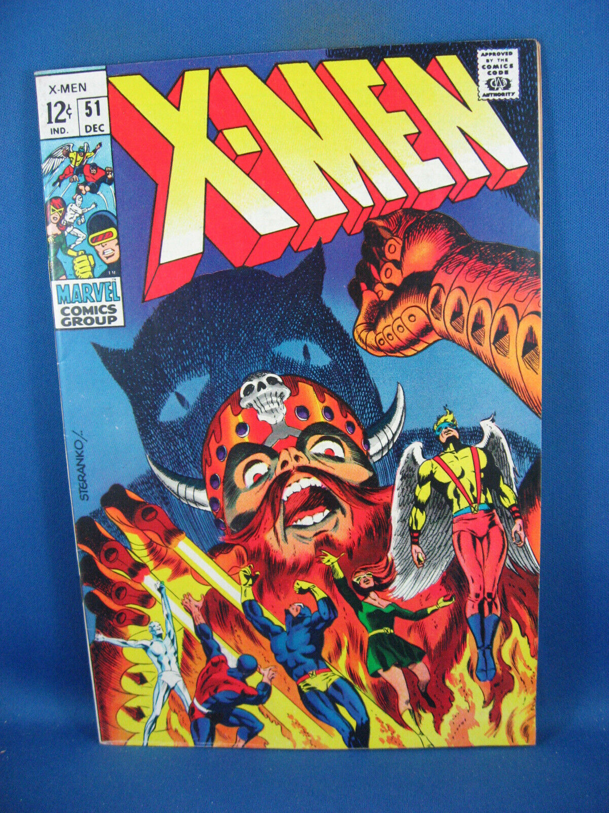 Uncanny X MEN 51 NM- Marvel 1968 Steranko | Comic Books - Silver Age ...