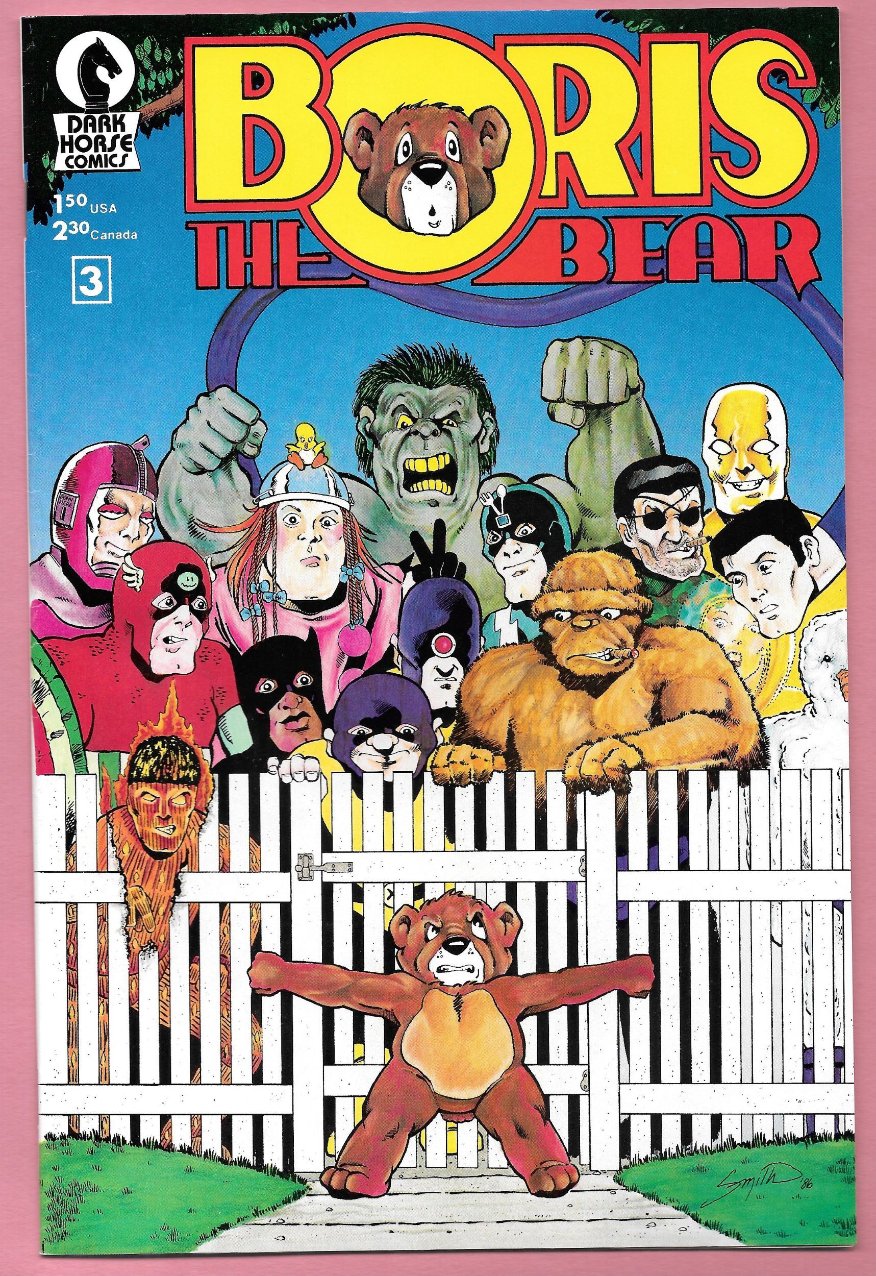 Boris the Bear #3 (1986) Dark Horse Comics | Comic Books - Copper Age ...
