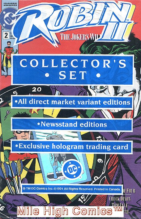 Robin II: the Joker's Wild Collector's SET #2 Fine Comics Book | Comic ...