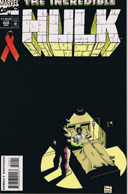 Incredible Hulk #420 ORIGINAL Vintage 1994 Marvel Comics Death of Jim ...
