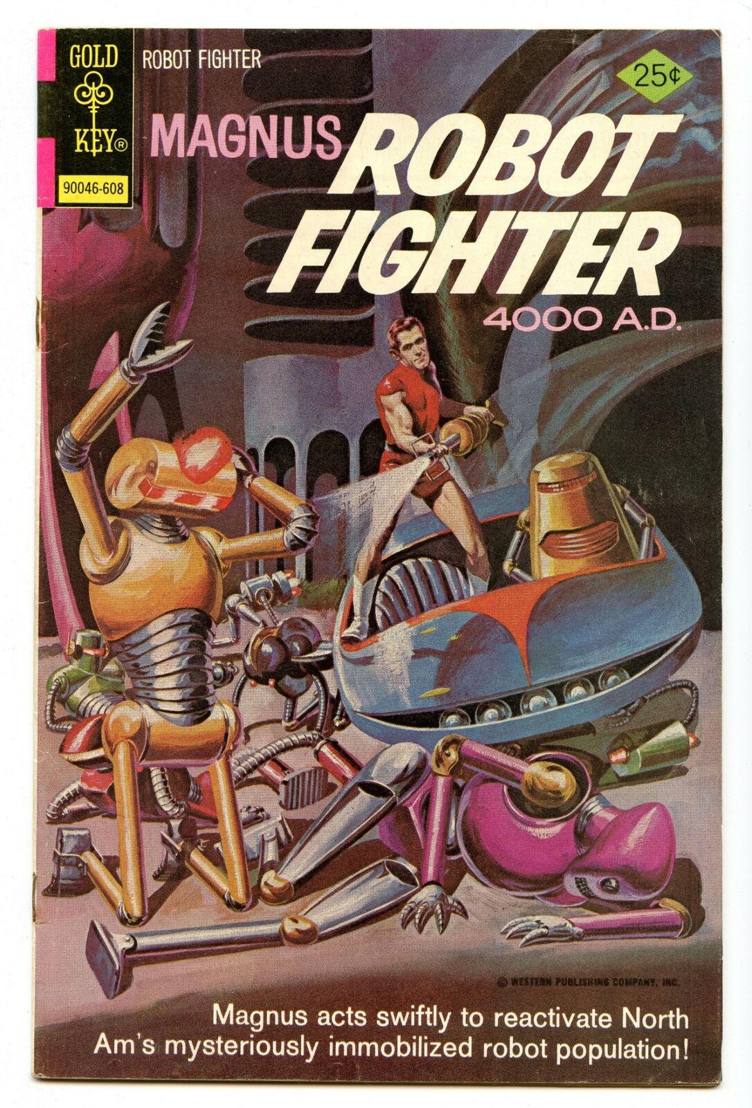Magnus Robot Fighter 44 Jul 1976 FI (6.0) | Comic Books - Bronze Age ...