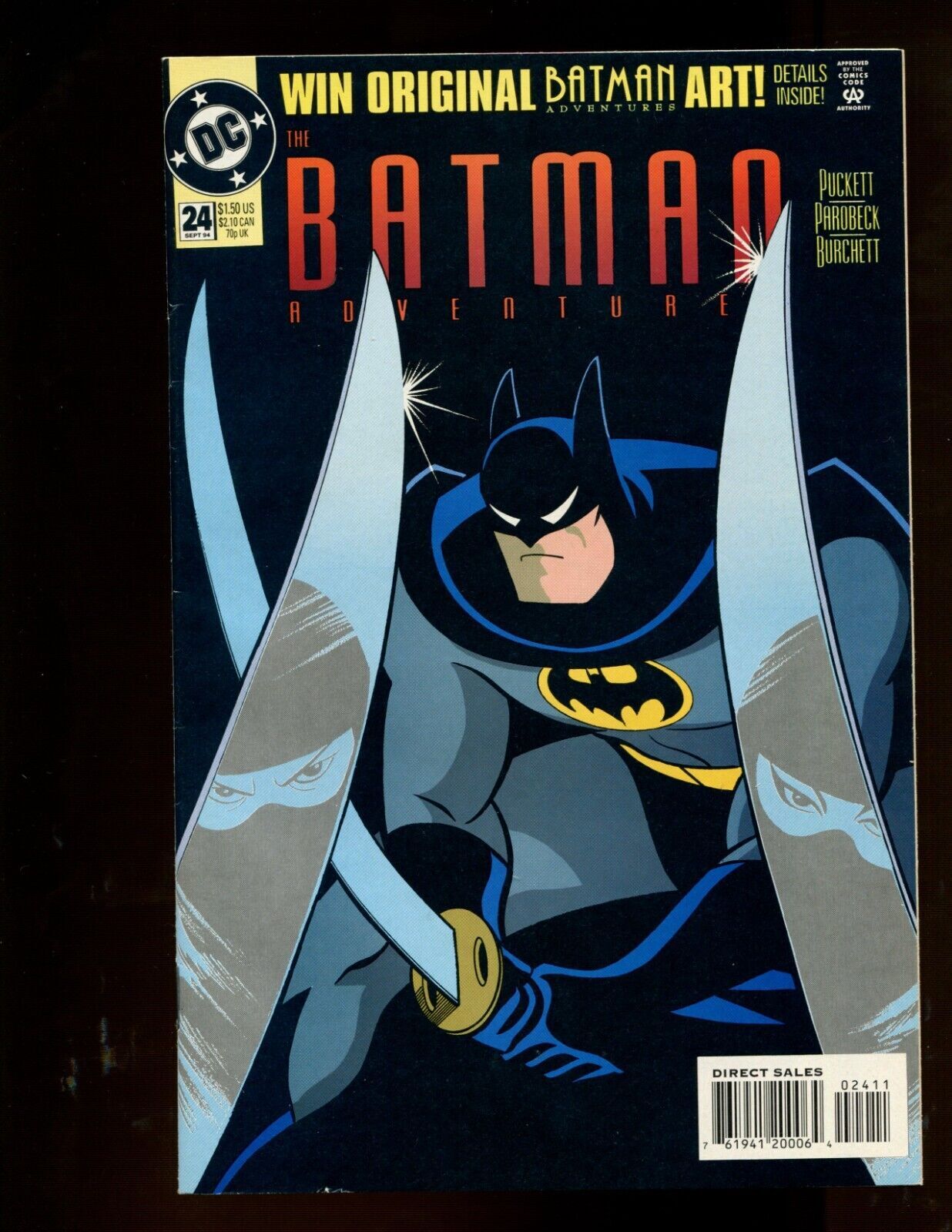 Batman Adventures #24 (8.5) Mike Parobeck Cover Art 1994 | Comic Books ...