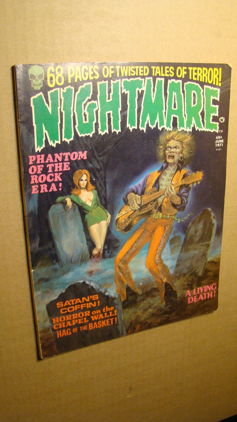 Nightmare 4 Scarce Skywald Zombie Rocker Satan's Coffin Creepy Eerie ...