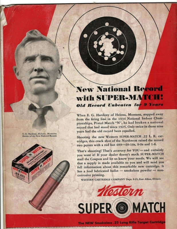 6 Magazines The American Rifleman NRA Publishing 1935 1936 1934 ...