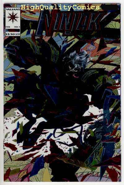 NINJAK #1 2 3 4 5, NM, Ninja, Valiant, Martial Arts, Katana, 1994, more ...