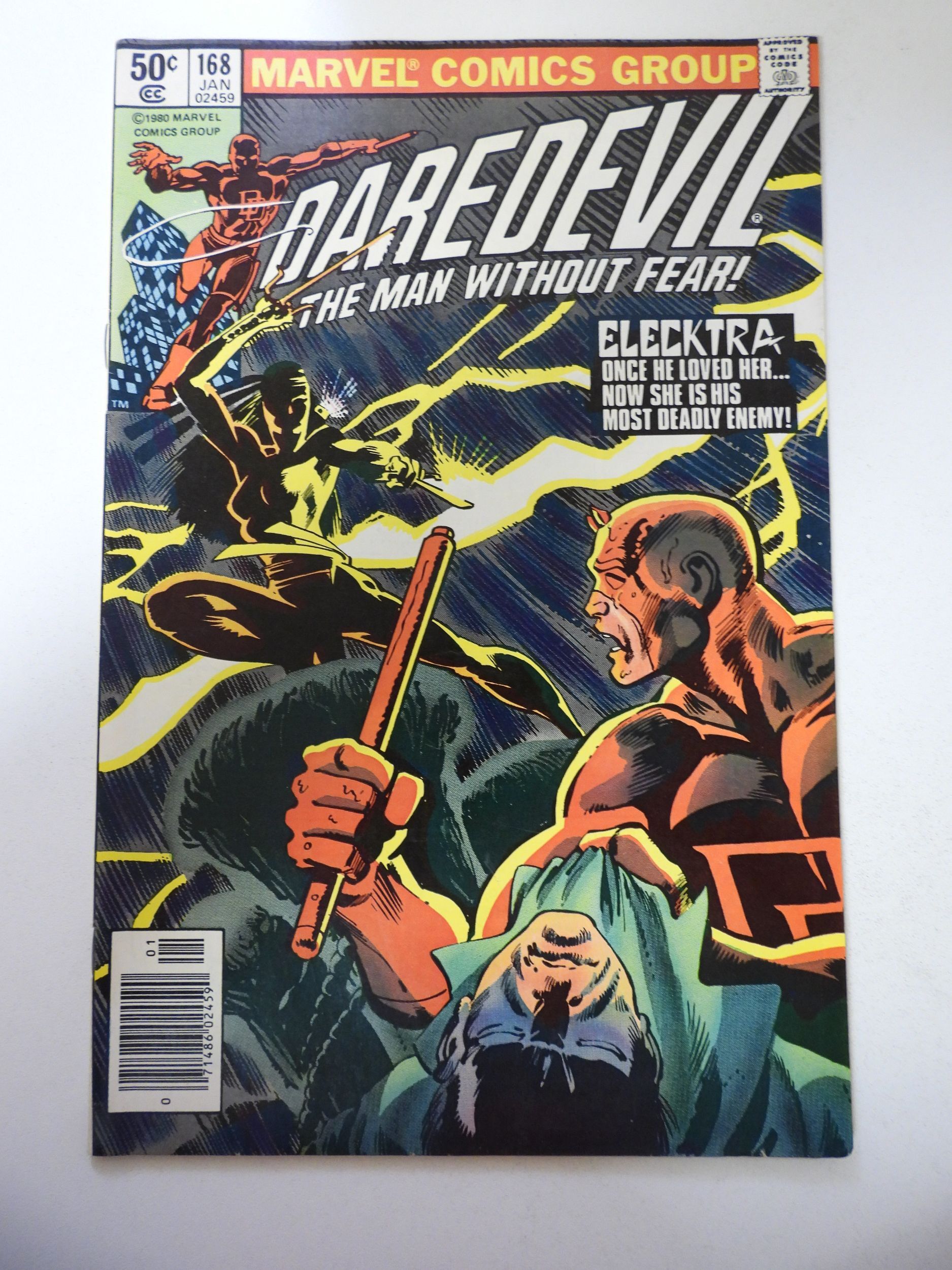 Daredevil #168 (1981) 1st App of Eleckra! VF- Condition | Comic Books ...