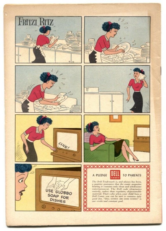 Fritzi Ritz #56 1958- 1st Dell issue- Humor comic VG | Comic Books ...