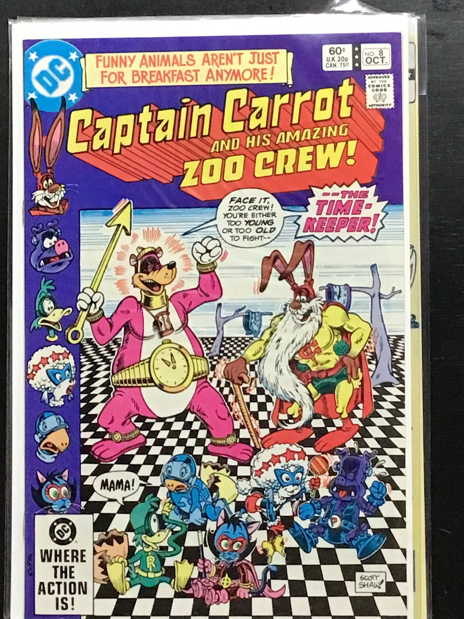 Captain Carrot and His Amazing Zoo Crew #8 (1982) | Comic Books ...