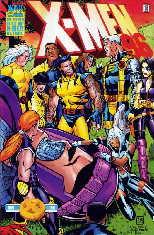 X-Men (2nd Series) Annual #1996 (Newsstand) FN ; Marvel | Larry Hama 96 ...