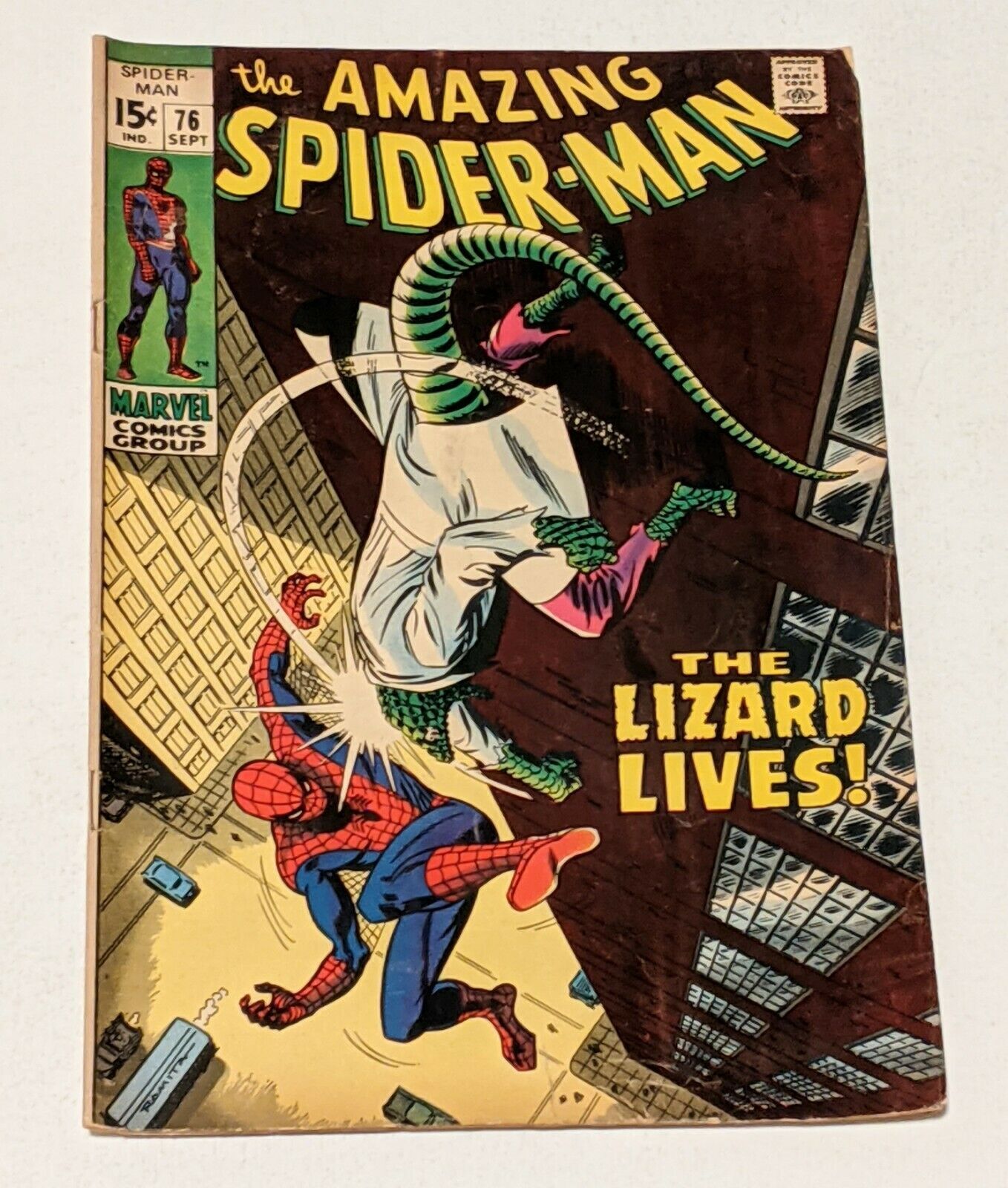 Amazing Spider-Man #76 (Sept 1969, Marvel) VG+ 4.5 John Romita cover ...