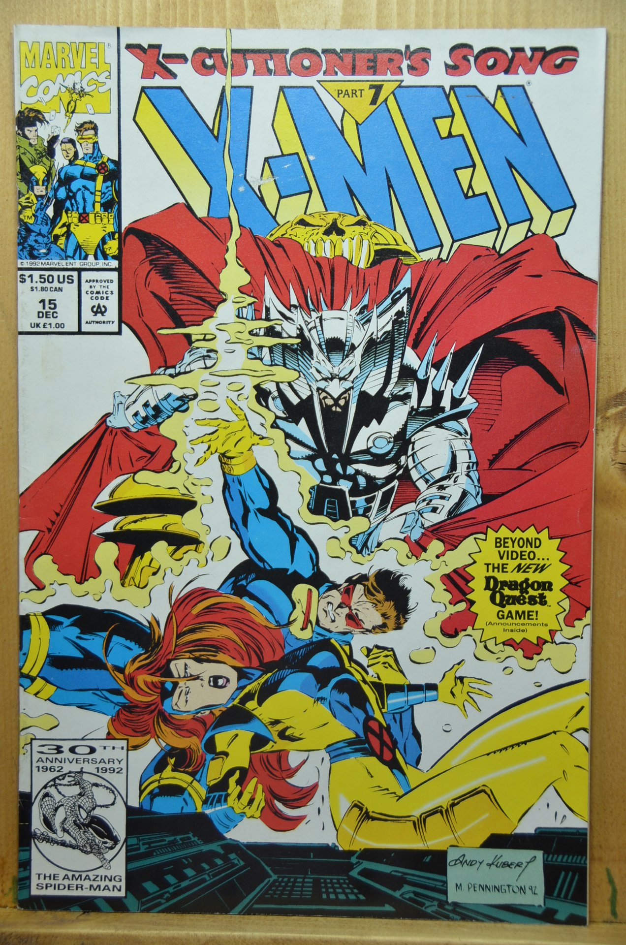 X-Men #15 (1992) VF+ | Comic Books - Modern Age, Marvel, Cyclops ...