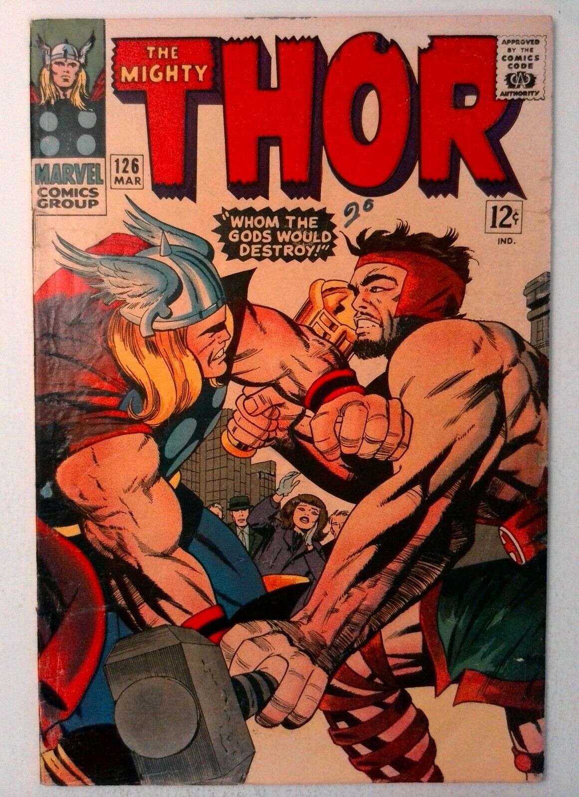 Thor Vs Hercules Comic