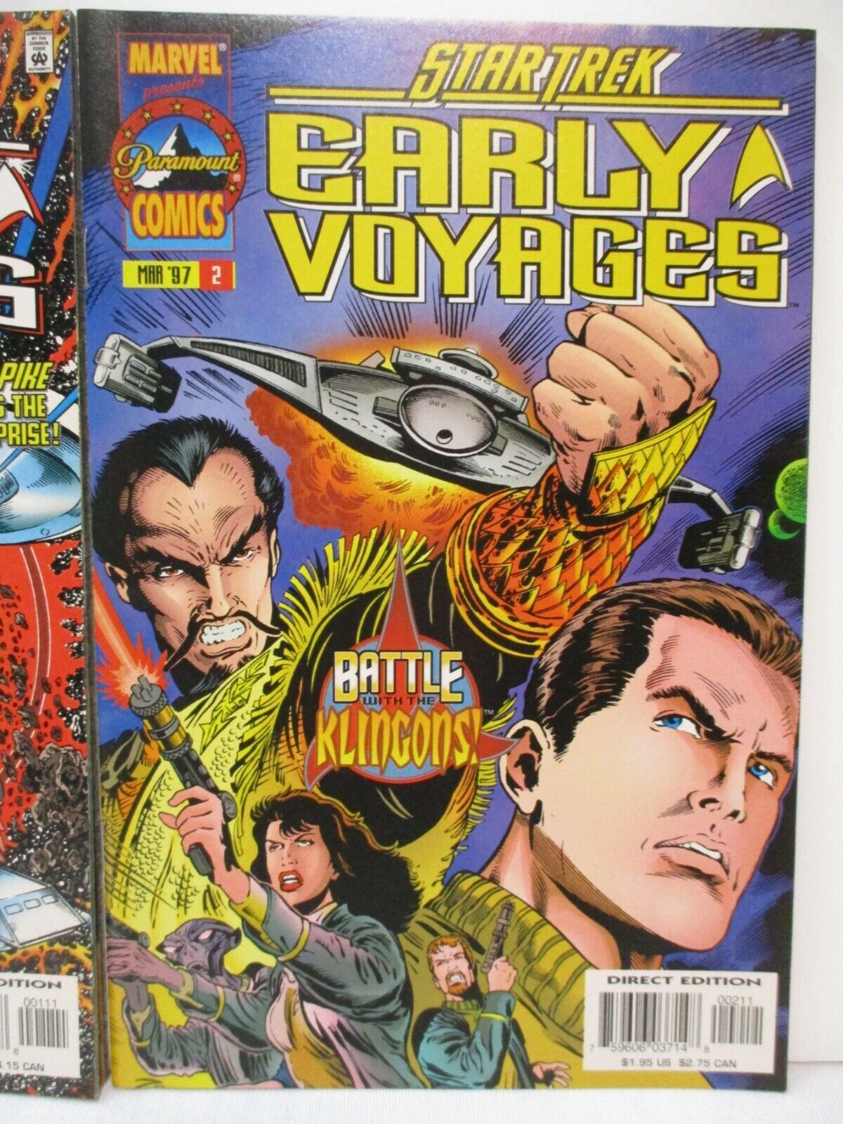 Star Trek Early Voyages #1, 2 - Marvel/Paramount Comics 1997 | Comic ...