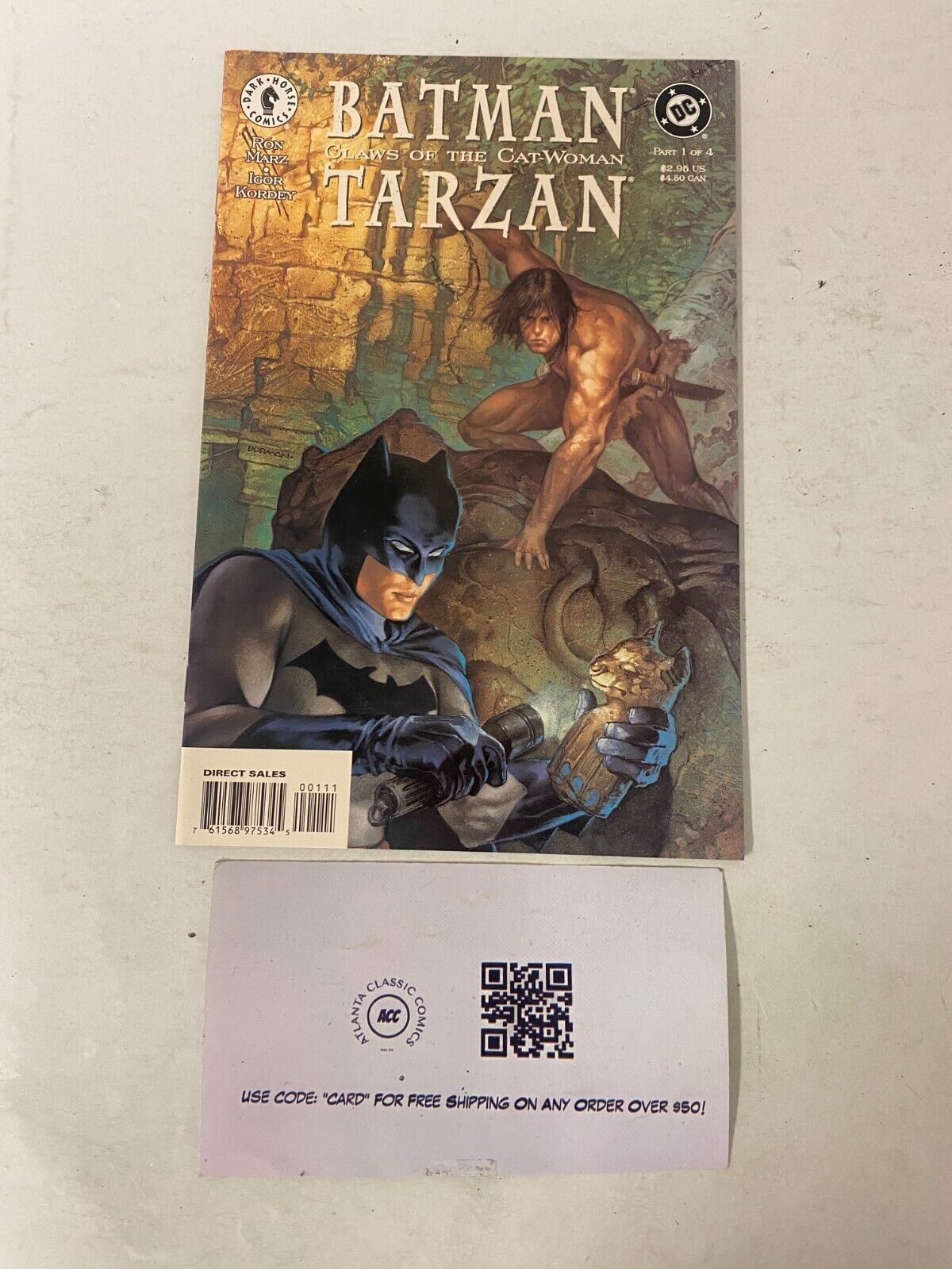 Batman Tarzan Claws of the Catwoman #1 VF-NM DC Comics comic book 7 ...