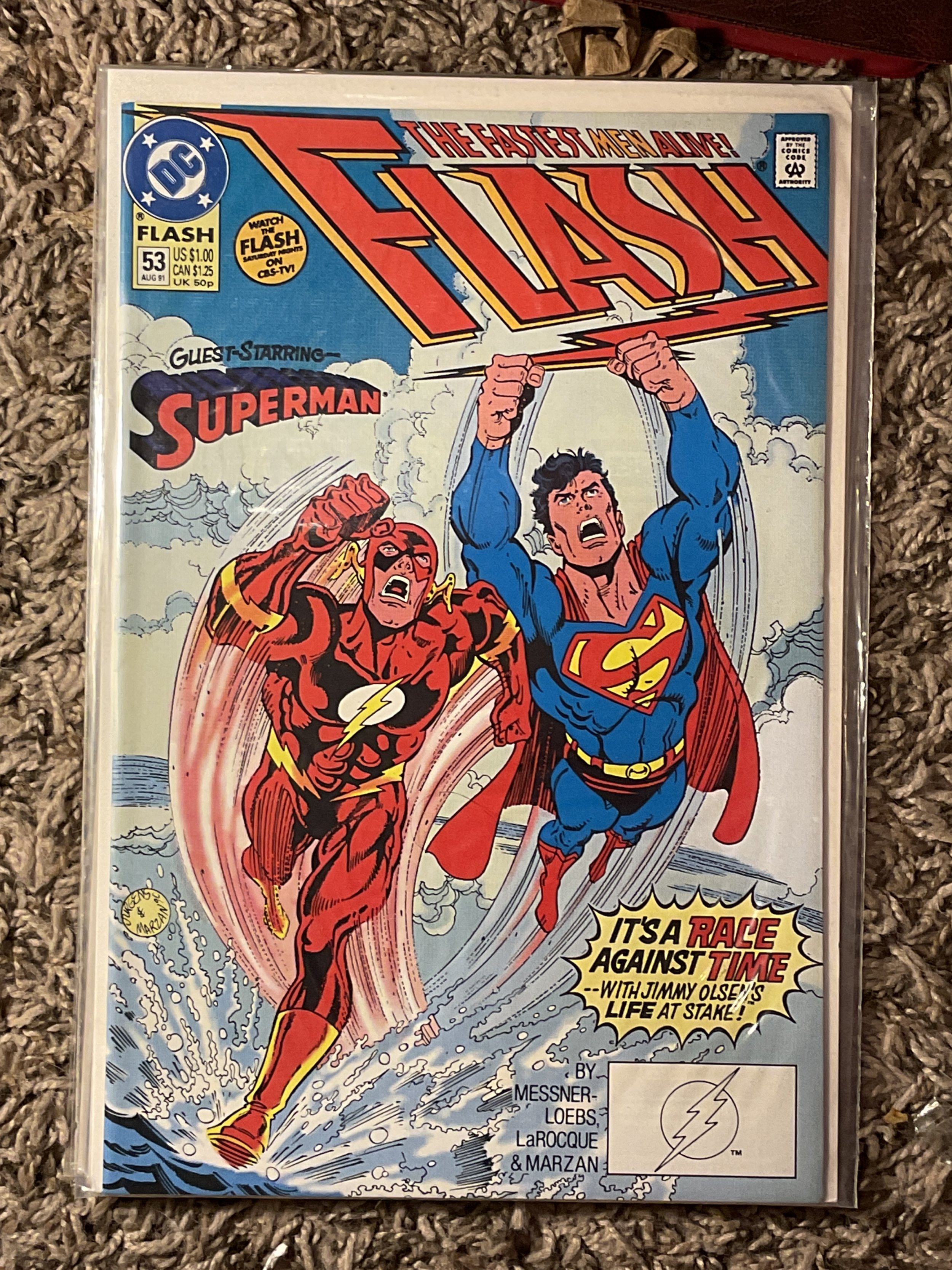 The Flash #53 (1991) | Comic Books - Copper Age, DC Comics / HipComic