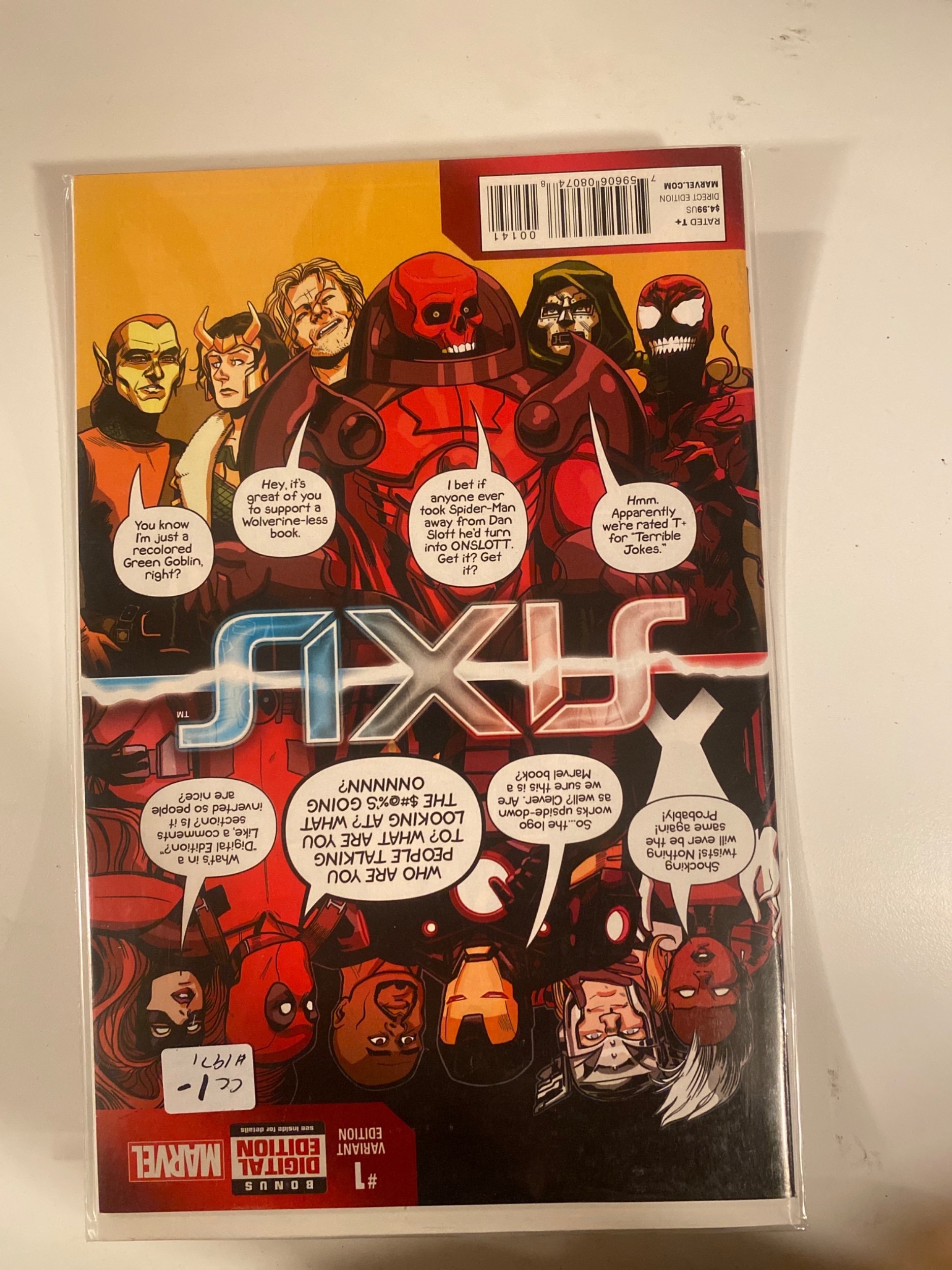 Avengers & X-Men: Axis #1 Deadpool Cover (2014) | Comic Books - Modern ...