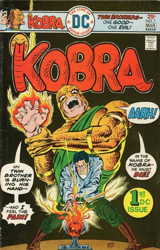 Kobra #1 - 1st. Appearance of Kobra. (8.0) 1976 | Comic Books - Bronze ...