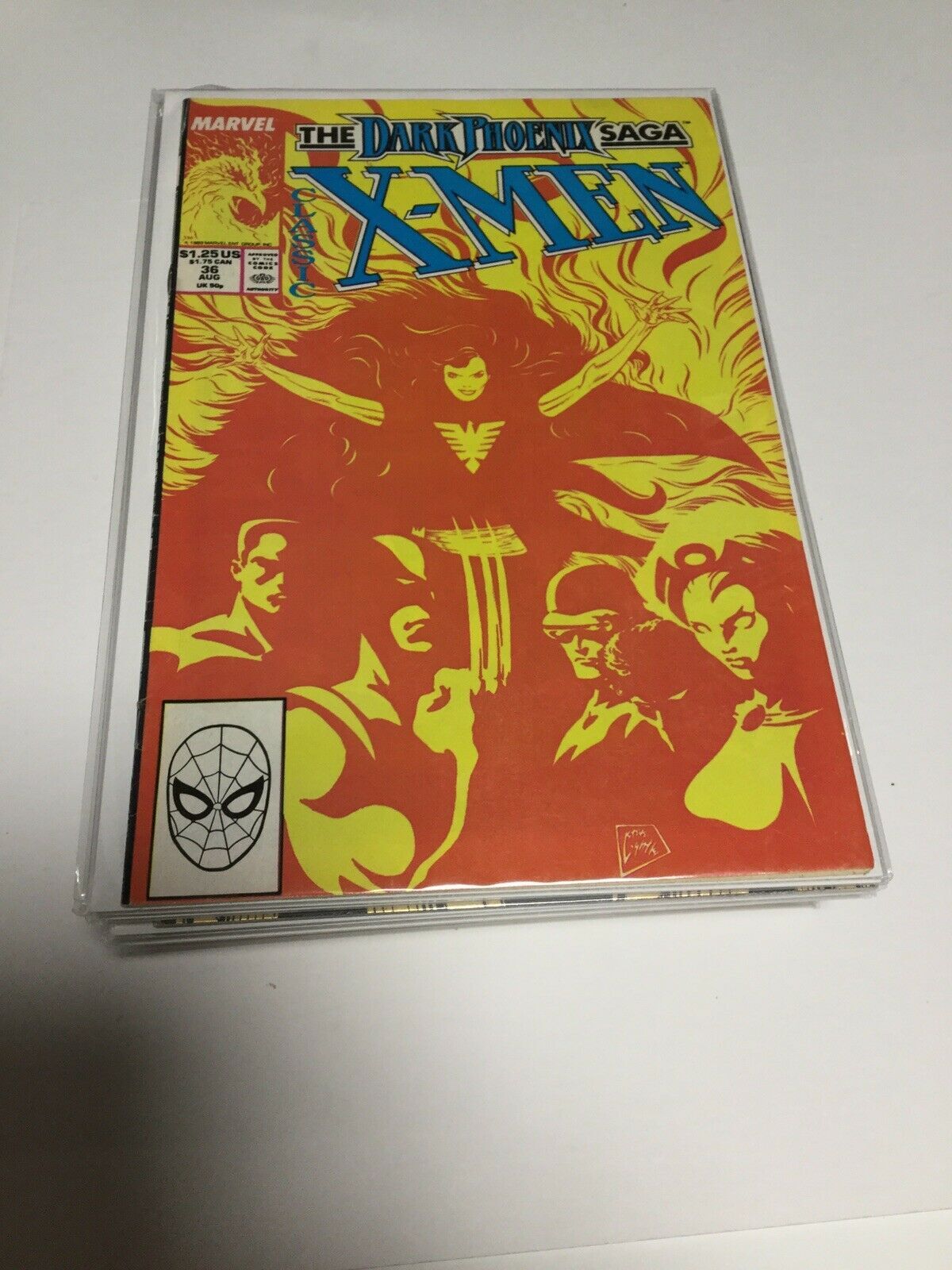 Classic X-Men #36 (1989) Marvel Comics the Dark Phoenix Saga! Fn Fine 6 ...
