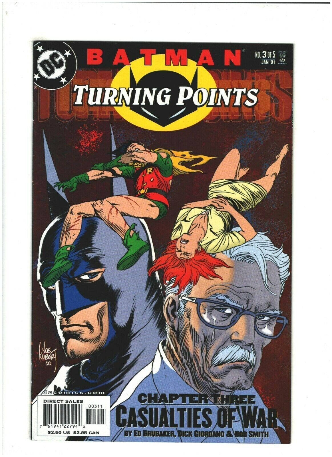 Batman Turning Points #3 DC Comics 2001 Ed Brubaker Robin & Batgirl VF+ ...