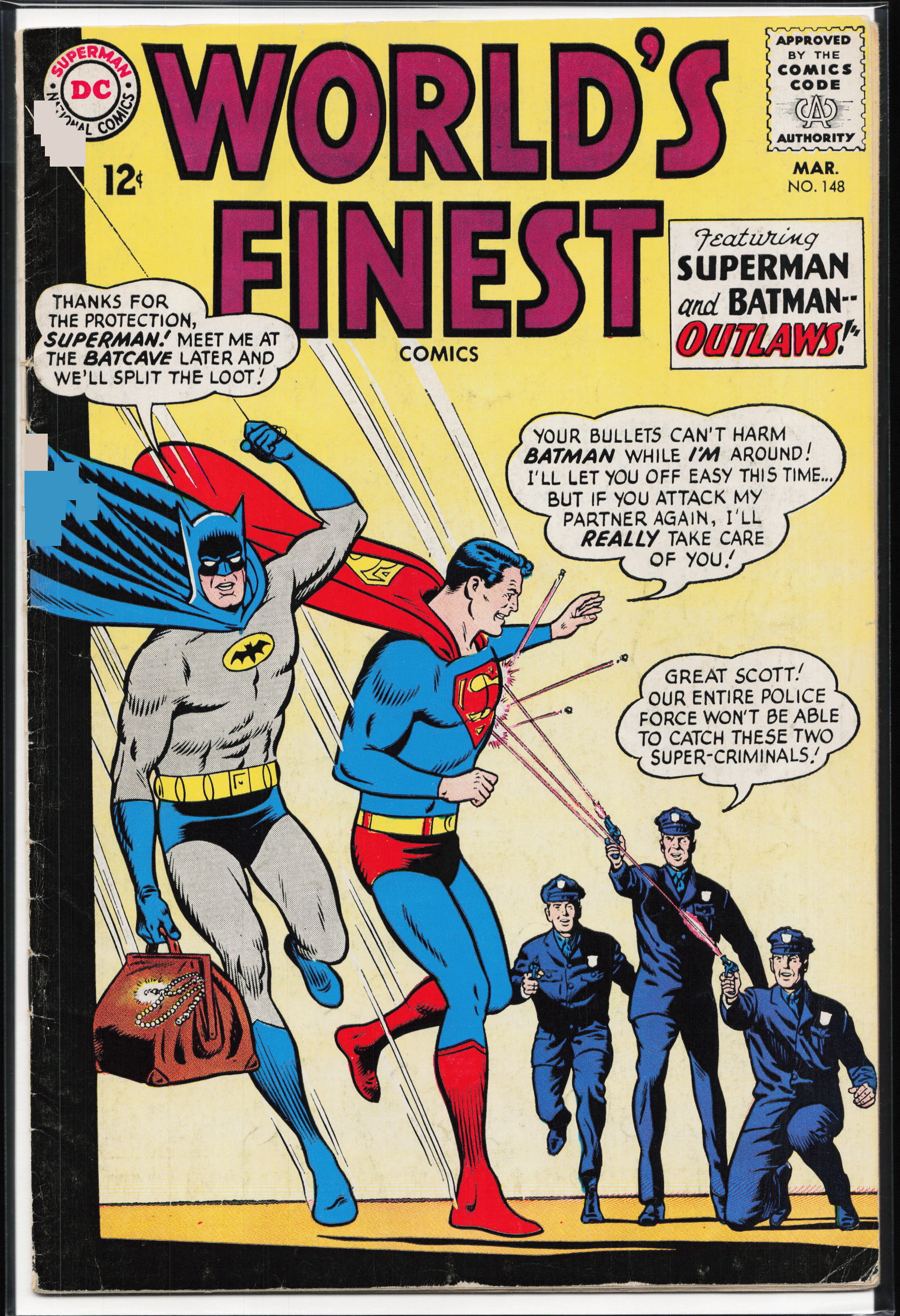 World's Finest Comics #148 (1965) Superman and Batman and Robin | Comic ...