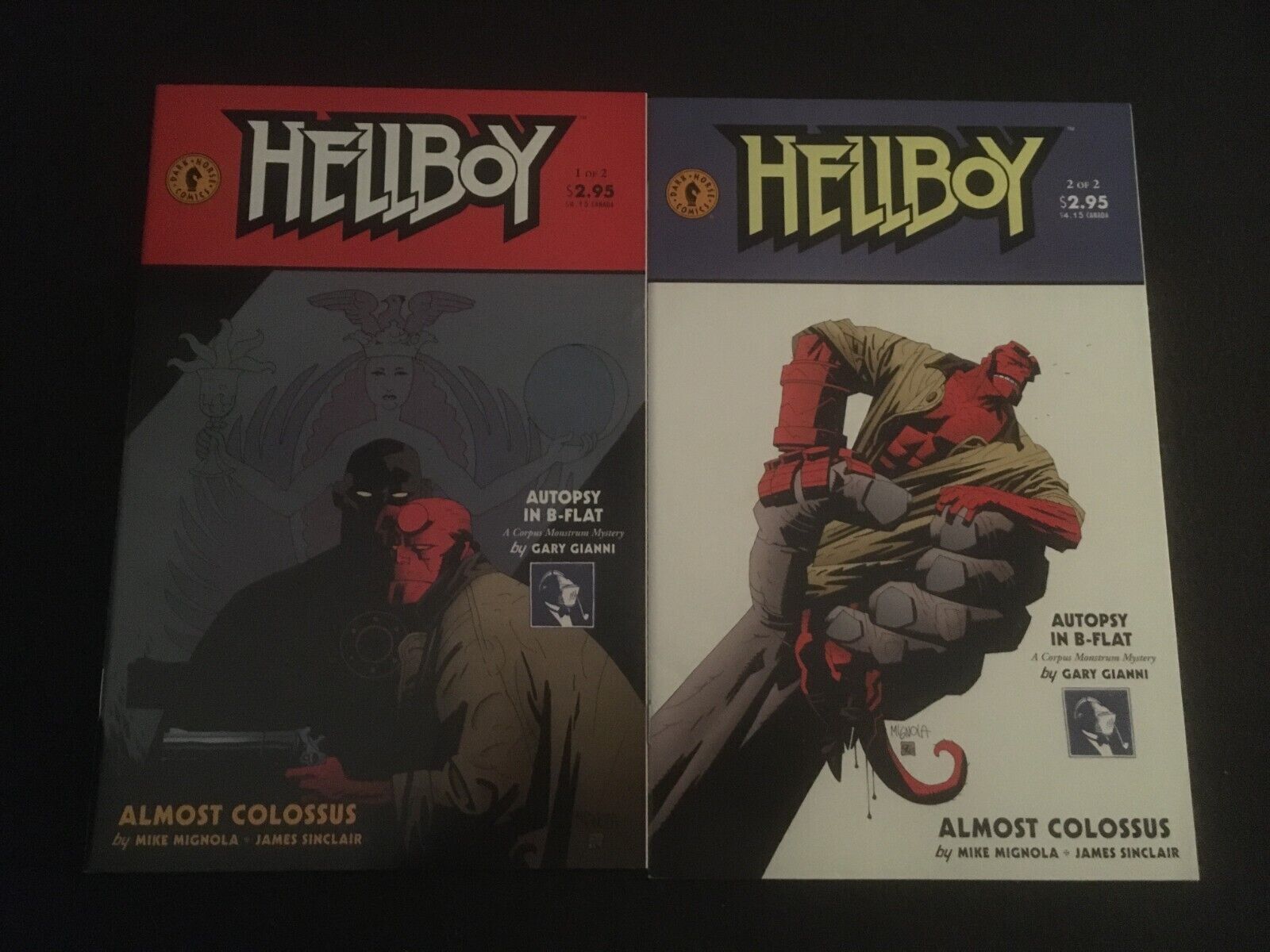 HELLBOY: THE CORPSE and THE IRON SHOES One-Shot, VFNM Condition ...