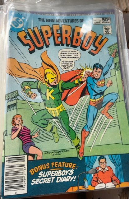 The New Adventures of Superboy #18 Newsstand Edition (1981) | Comic ...