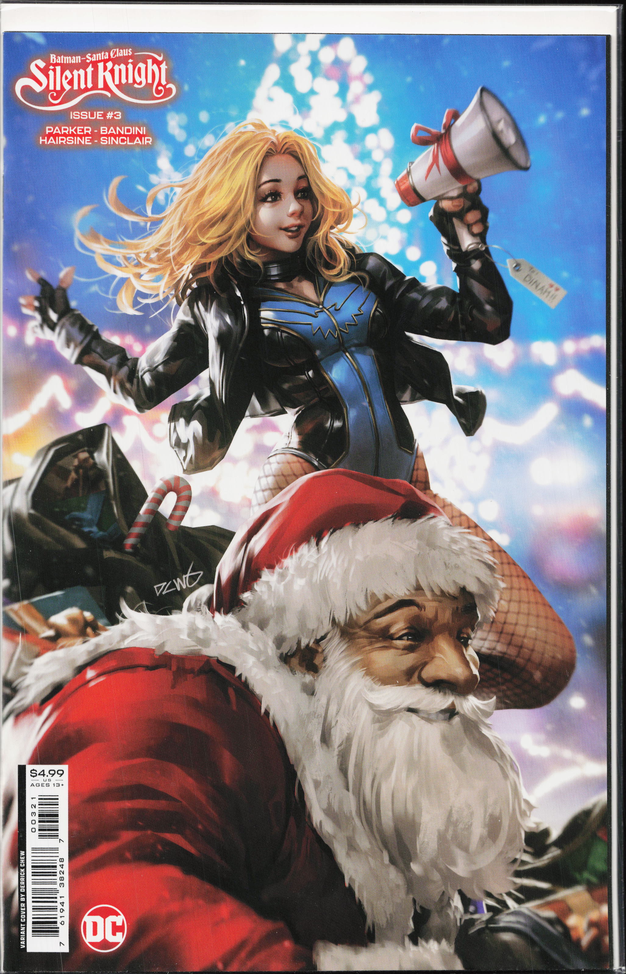 Batman - Santa Claus: Silent Knight #3 Chew Cover (2024) Santa Claus ...