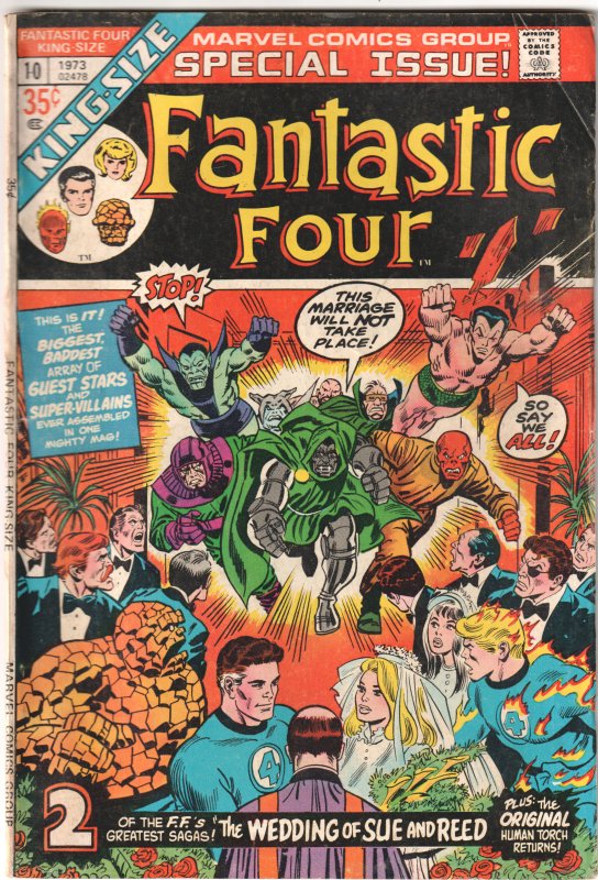 Fantastic Four Annual #10 (1973) Fantastic Four | Comic Books - Bronze Age, Marvel, Fantastic ...