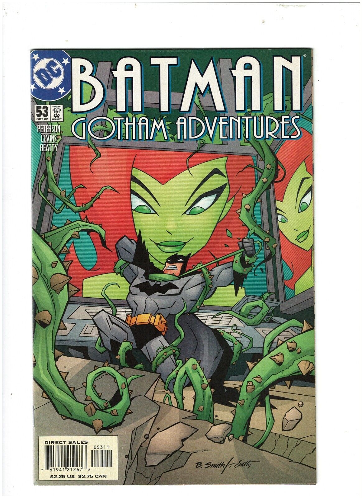 Batman Gotham Adventures #53 DC Comics 2002 Robin, vs. Poison Ivy VG/FN ...