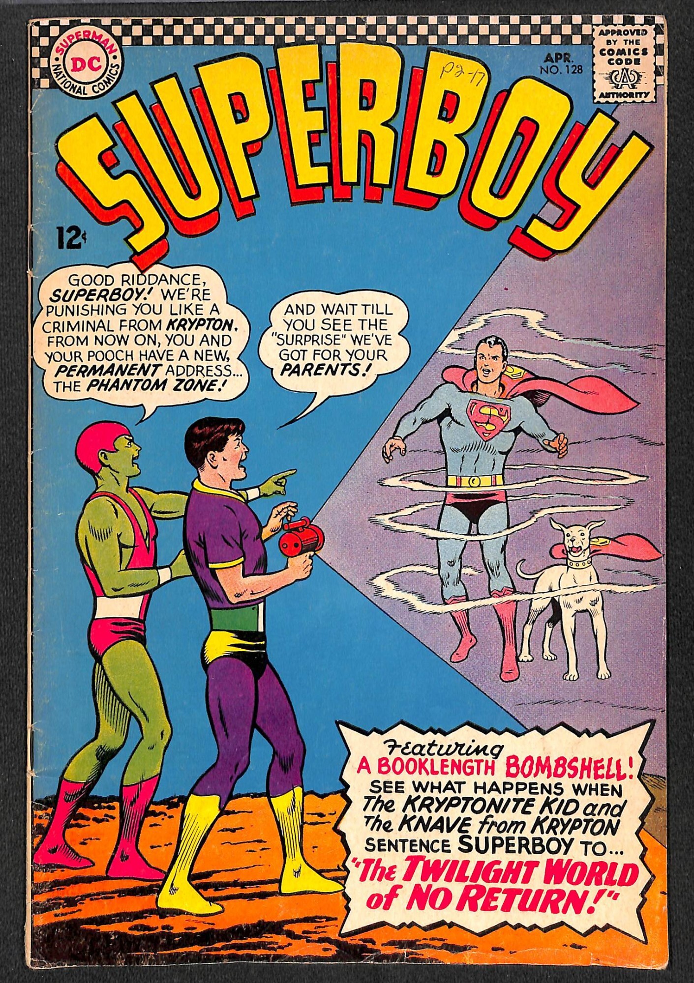 Superboy #128 (1966) | Comic Books - Silver Age, DC Comics / HipComic