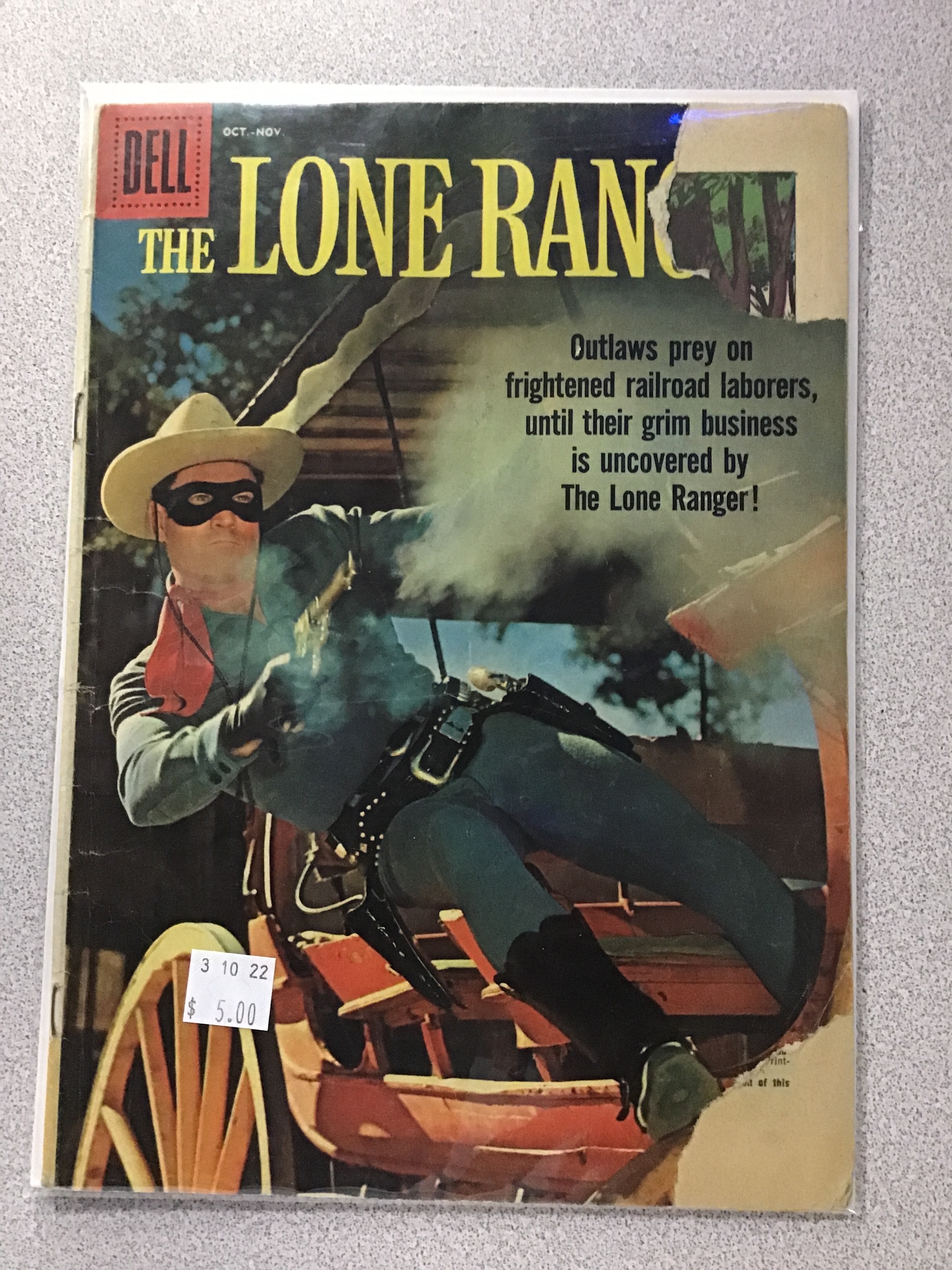 The Rifleman #7 (1961) Bat Masterson, Lone Ranger, 3 Book Lot, Great ...