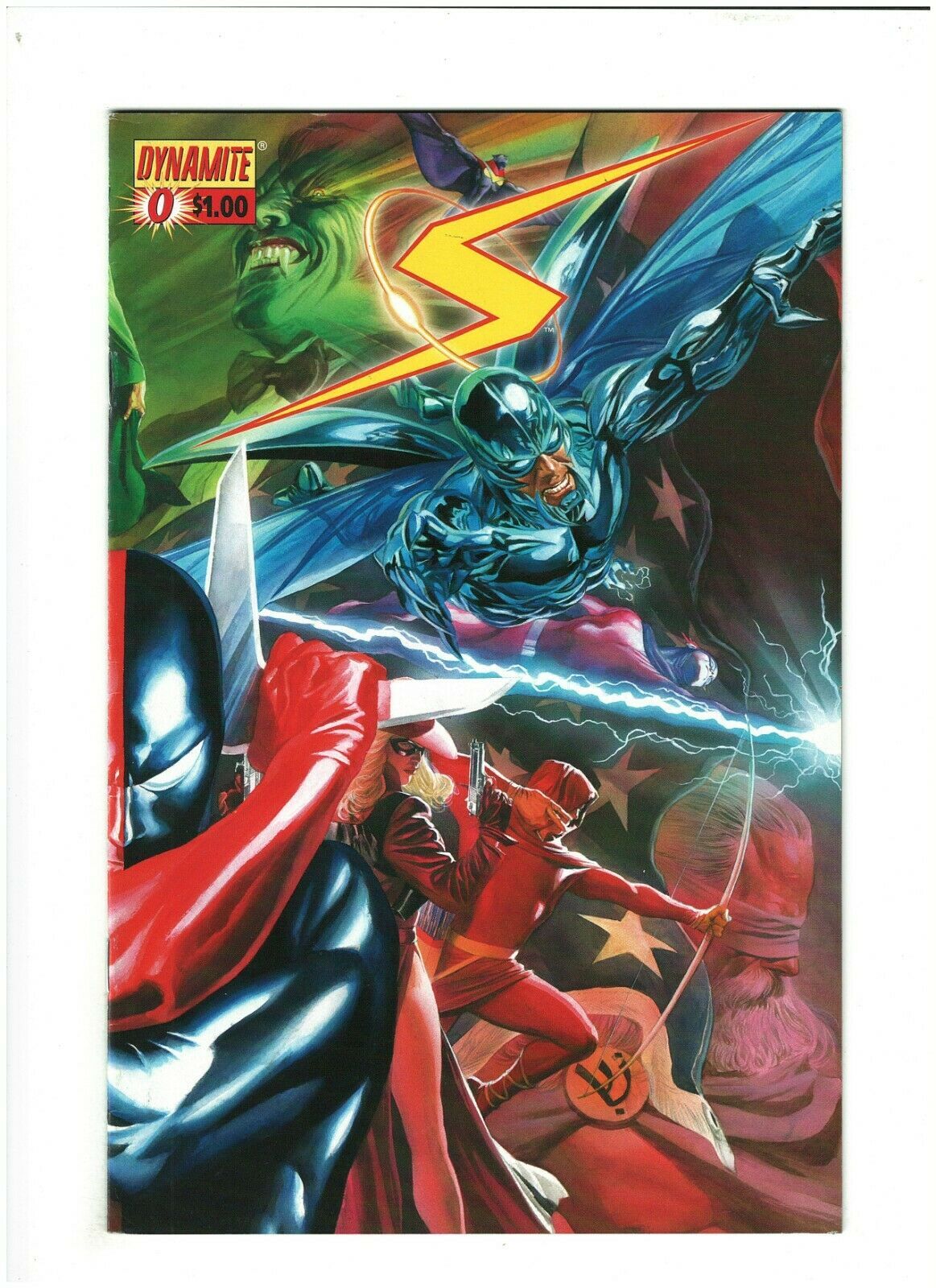 Project Superpowers #0 VF+ 8.5 Dynamite Comics 2008 Alex Ross ...