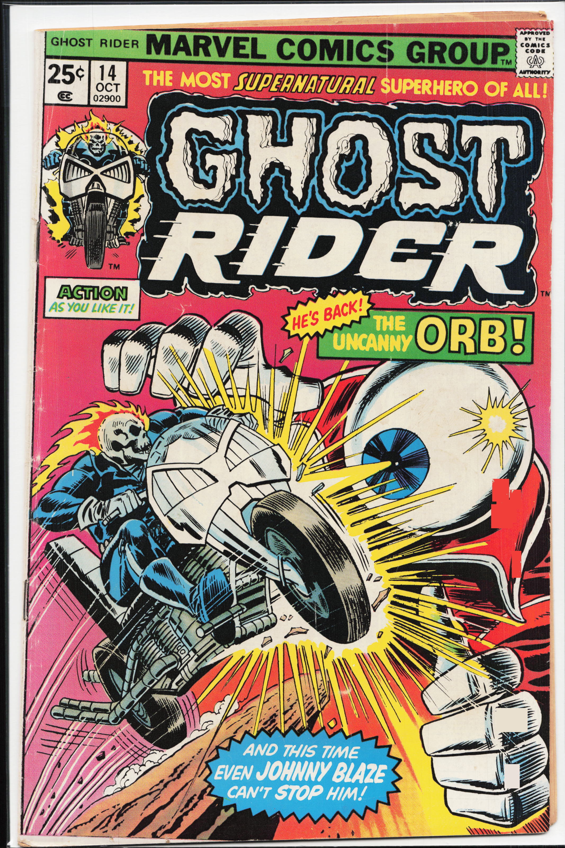 Ghost Rider #14 (1975) Ghost Rider | Comic Books - Bronze Age, Marvel ...