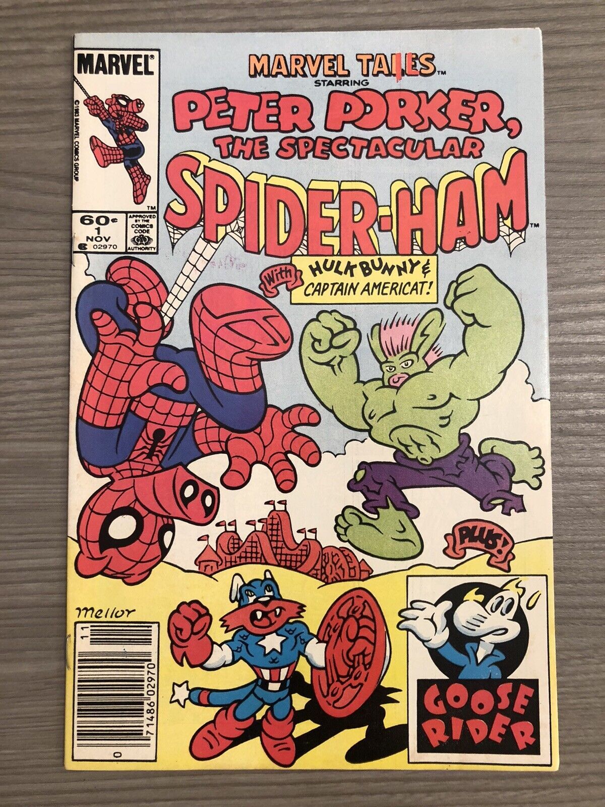 MARVEL TALES 1st App Peter Porker The Spectacular Spider-Ham #1 1983 ...