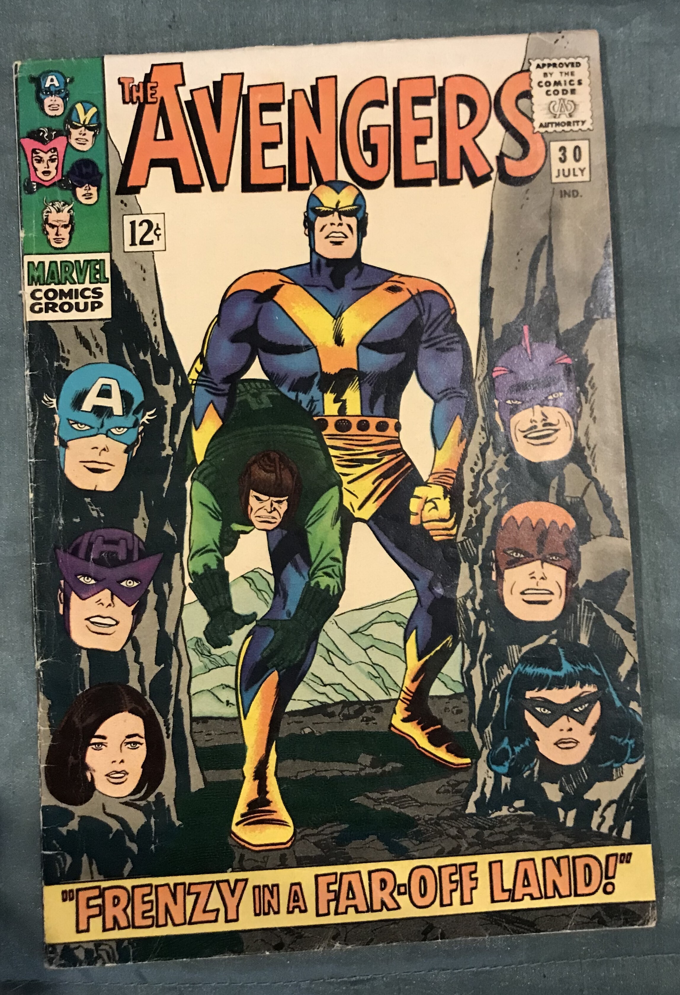 The Avengers #30 (1966) | Comic Books - Silver Age, Marvel, Horror ...