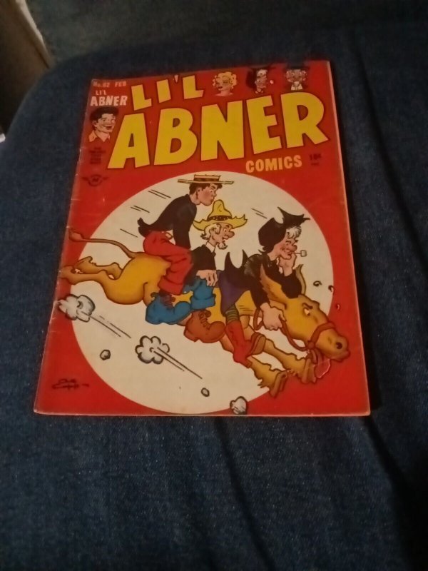 LI'L ABNER #62 Golden Age Al Capp's Cartoon Strip Characters Harvey ...