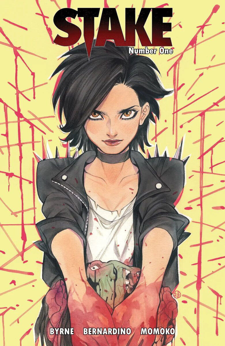 Stake #1 Painted Art Cover Kickstarter Exclusive Metal Variant by Peach Momoko | Comic ...