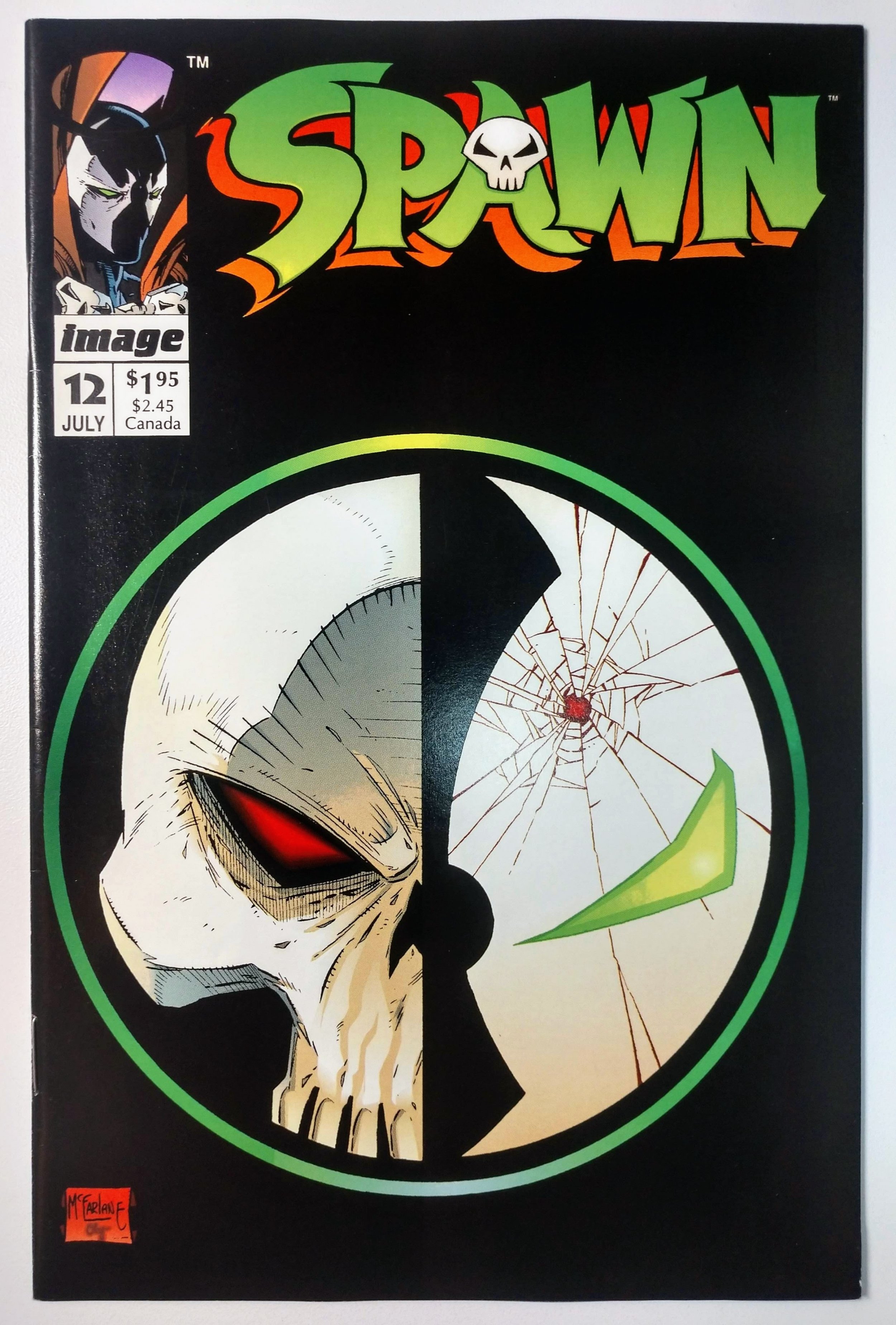 Spawn #12 (7.0, 1993) Origin of Spawn, 1st App of Jason Wynn (The ...