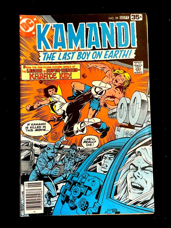 Kamandi The Last Boy on Earth #58 1978 Rare Second to Last Issue vs ...