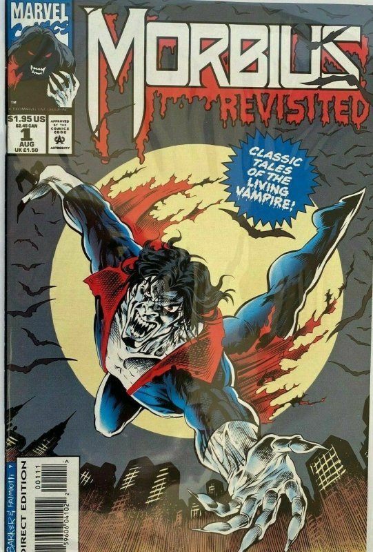 Morbius revisited #1 8.0 VF (1993) | Comic Books - Modern Age, Marvel ...