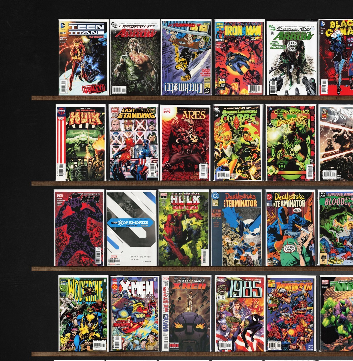 Huge Lot 140+ Comics with Deathstroke, Deathstroke The Terminator ...