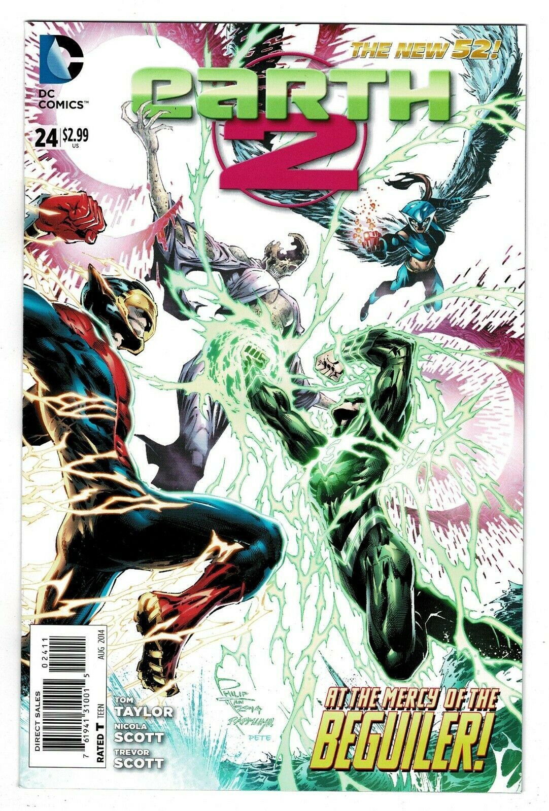 Earth 2 24 Val-Zod in costume | Comic Books - Modern Age, Marvel / HipComic