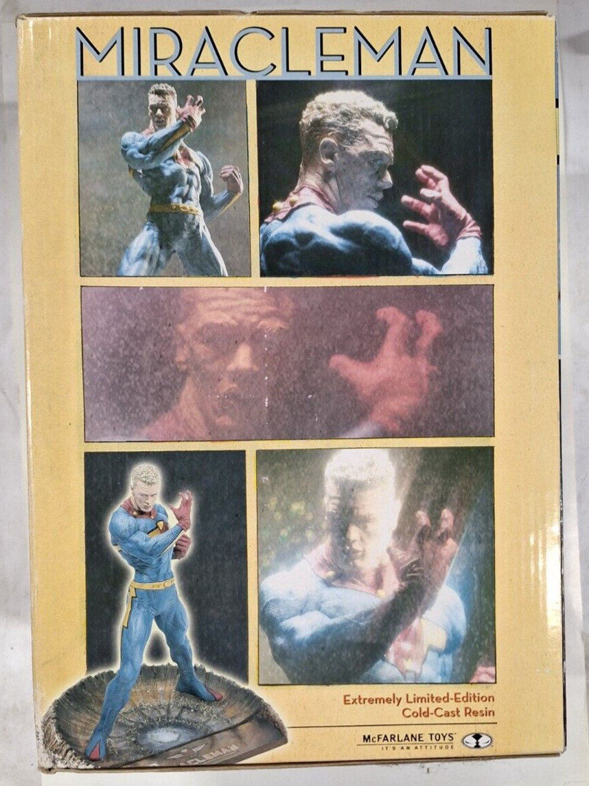 MIRACLE MAN LIMITED EDITION STATUE (2003) McFarlane toys Cold Cast ...