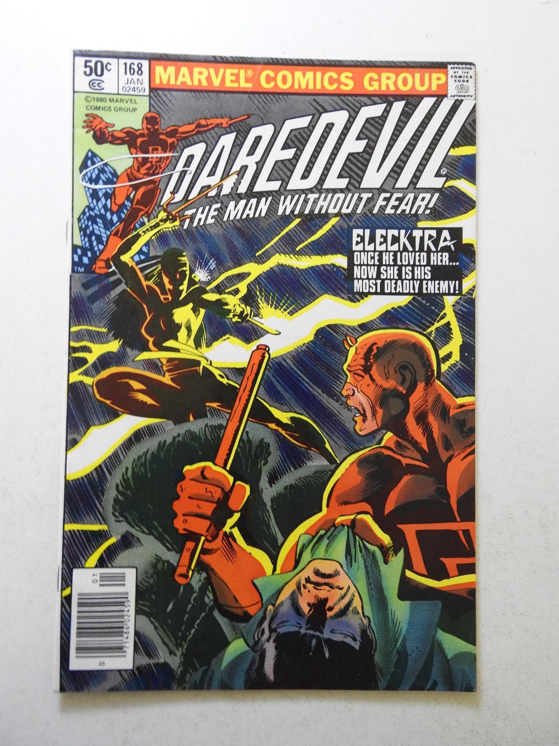 Daredevil #168 (1981) FN+ Condition! 1st Appearance of Elektra! | Comic ...