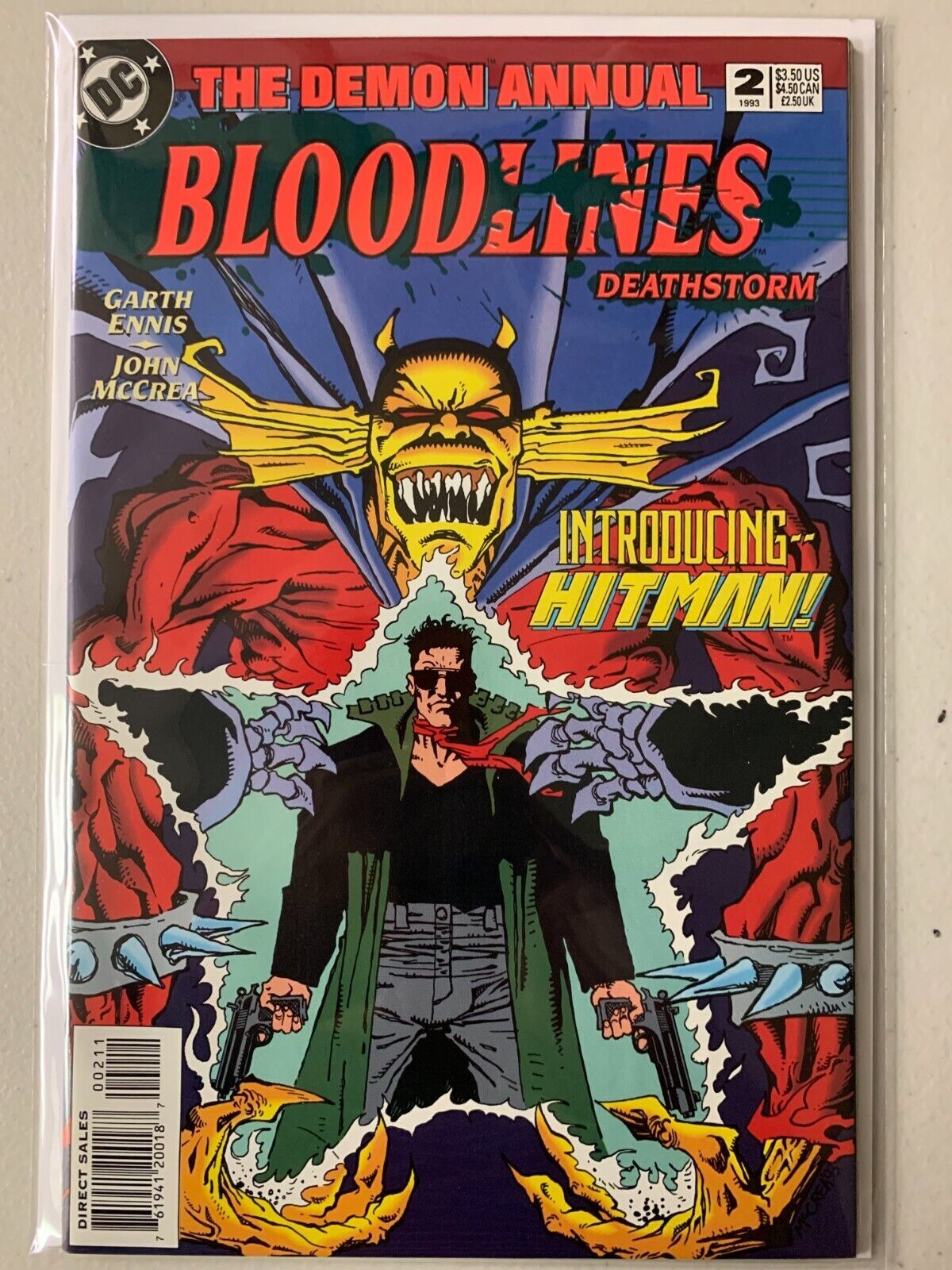 Demon Annual #2 Bloodlines first appearance Hitman 7.0 (1993) | Comic ...
