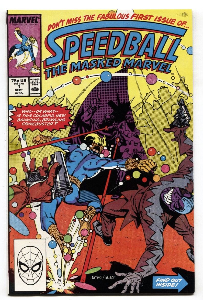Speedball #1-1988-Marvel-First appearance-comic book / HipComic