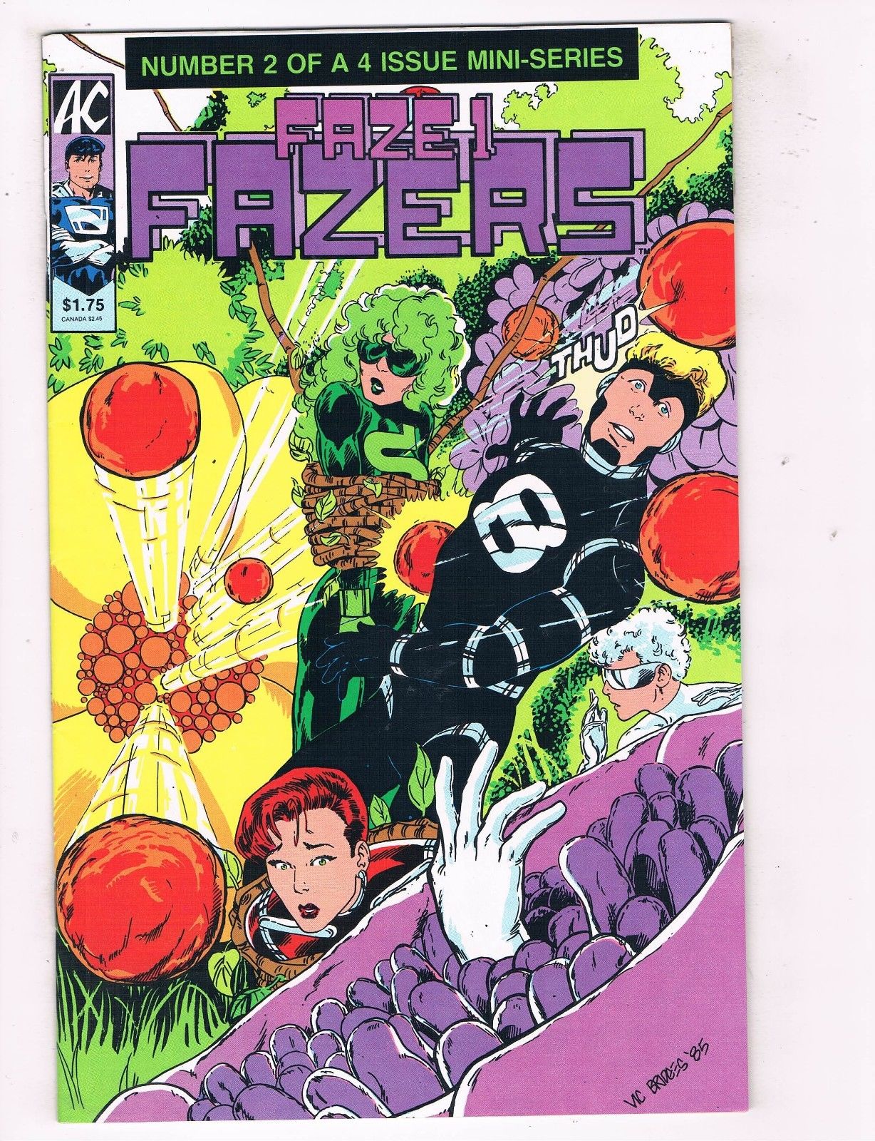 Faze 1 Fazers #2 VF Ameri Comics Comic Book 1986 DE41 AD18 | Comic ...